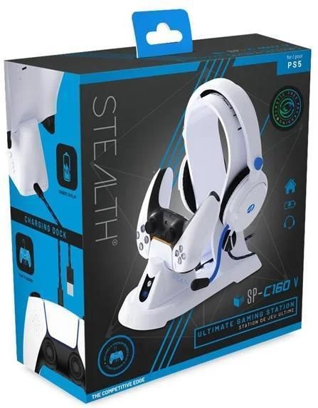 Stealth Charger Ultimate Gaming Station C6-400 White PS5 - Ceny i ...