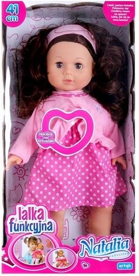 Lalka Natalia Interaktywna Lalka Funkcyjna Mówi 41 cm - Ceny i opinie ...