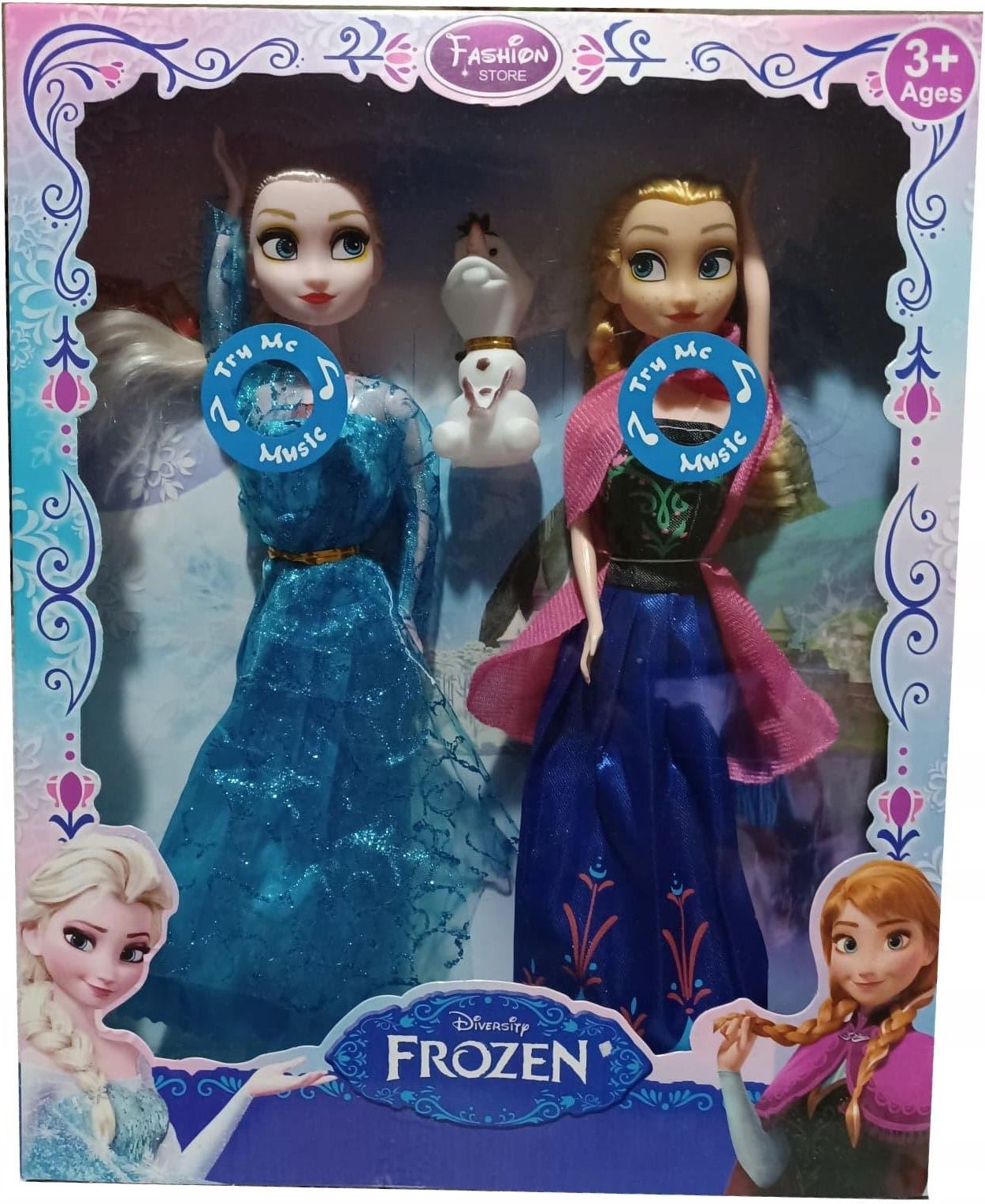 Lalka Frozen Lalki Kraina Lodu Anna Elsa Elza Olaf - Ceny i opinie ...