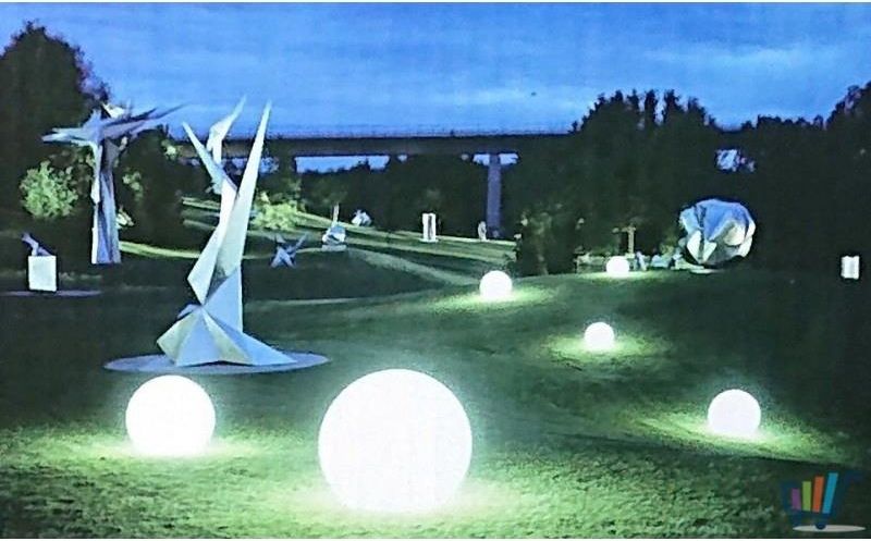 Duża Kula Ogrodowa Led Biała 15cm Solarna Lampa - Ceny i opinie - Ceneo.pl