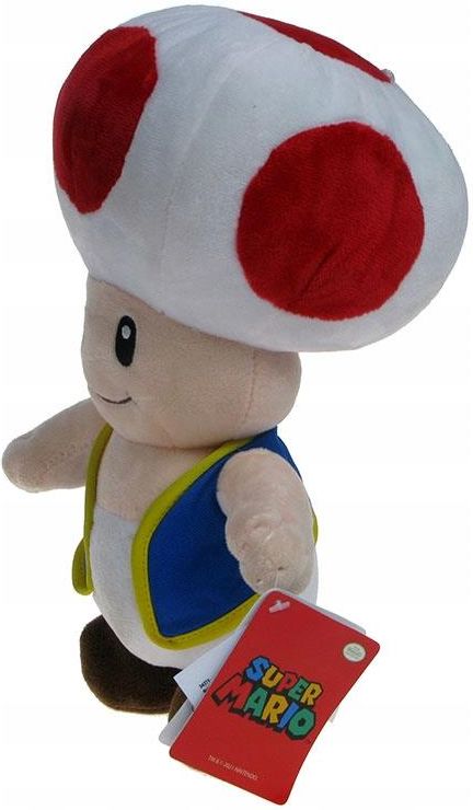 Whitehouse Leisure Super Mario Bros Maskotka Z Gry: Grzybek Toad 30Cm ...