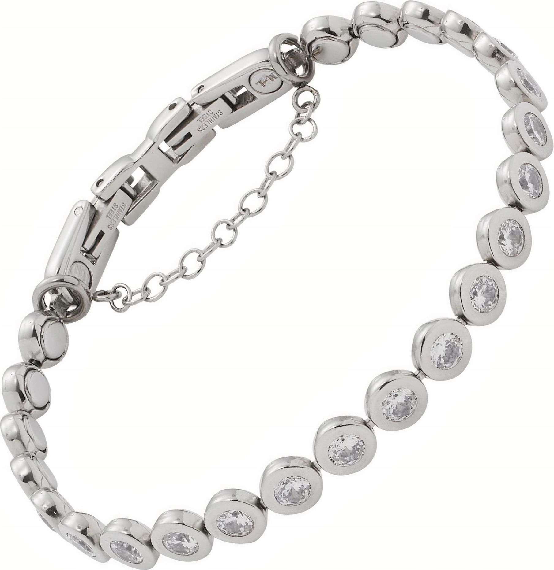 ENERGETIX BRANSOLETKA MAGNETYCZNA Z CYRKONIAMI STAL DESIGNER - Ceny i ...