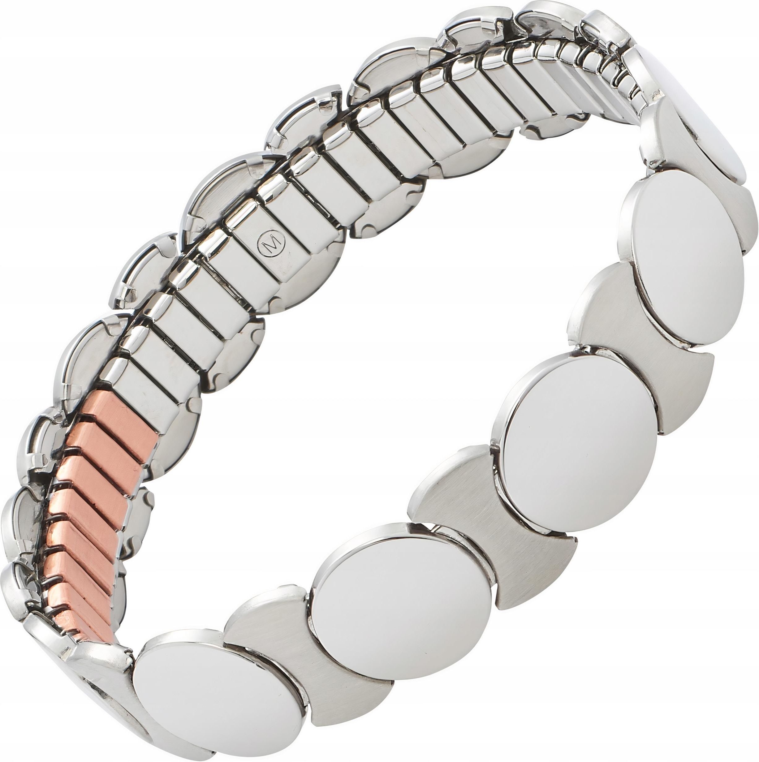 ENERGETIX BRANSOLETKA MAGNETYCZNA DAMSKA ELASTYCZNA SREBRNA - Ceny i ...