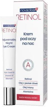 NOVACLEAR Retinol Krem pod oczy na noc, 15ml - Opinie i ceny na Ceneo.pl