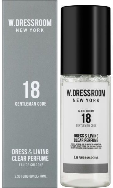 W.Dressroom Dress & Living Clear Perfume No.18 Gentleman Code Woda ...