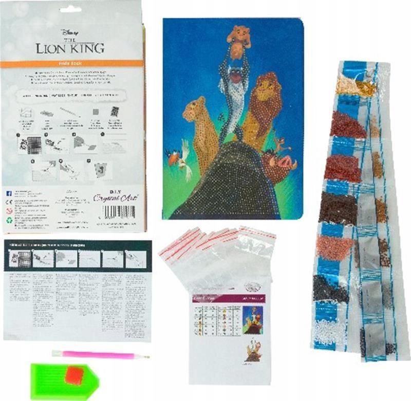 Disney Craft Buddy Crystal Art Król Lew - Ceny i opinie - Ceneo.pl