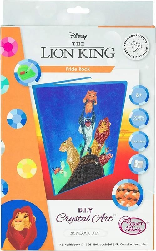 Disney Craft Buddy Crystal Art Król Lew - Ceny i opinie - Ceneo.pl