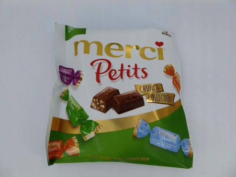 Merci Cukierki Petits Crunch Praliny 200g - Ceny i opinie - Ceneo.pl