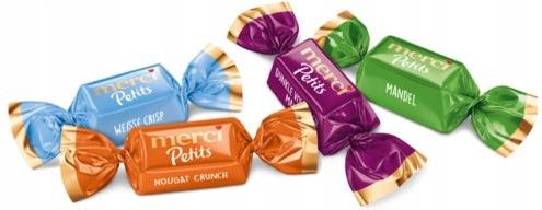 Merci Cukierki Petits Crunch Praliny 200g - Ceny i opinie - Ceneo.pl