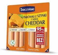 Tarczyński Parówki Z Szynki Serem Cheddar 180g - Ceny i opinie - Ceneo.pl