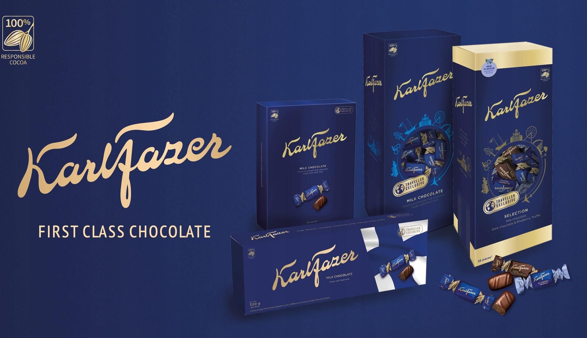 Fazer Confectionery Karl Fazer Cukierki Czekoladki 420g - Ceny i opinie ...