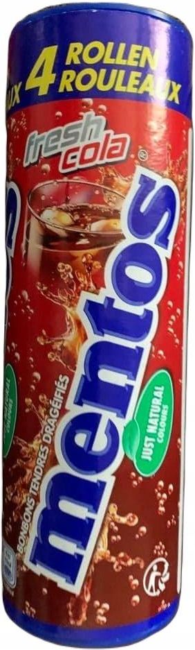 Mentos Draże Mini Jumbo Pack Cola 4x37,5g - Ceny i opinie - Ceneo.pl