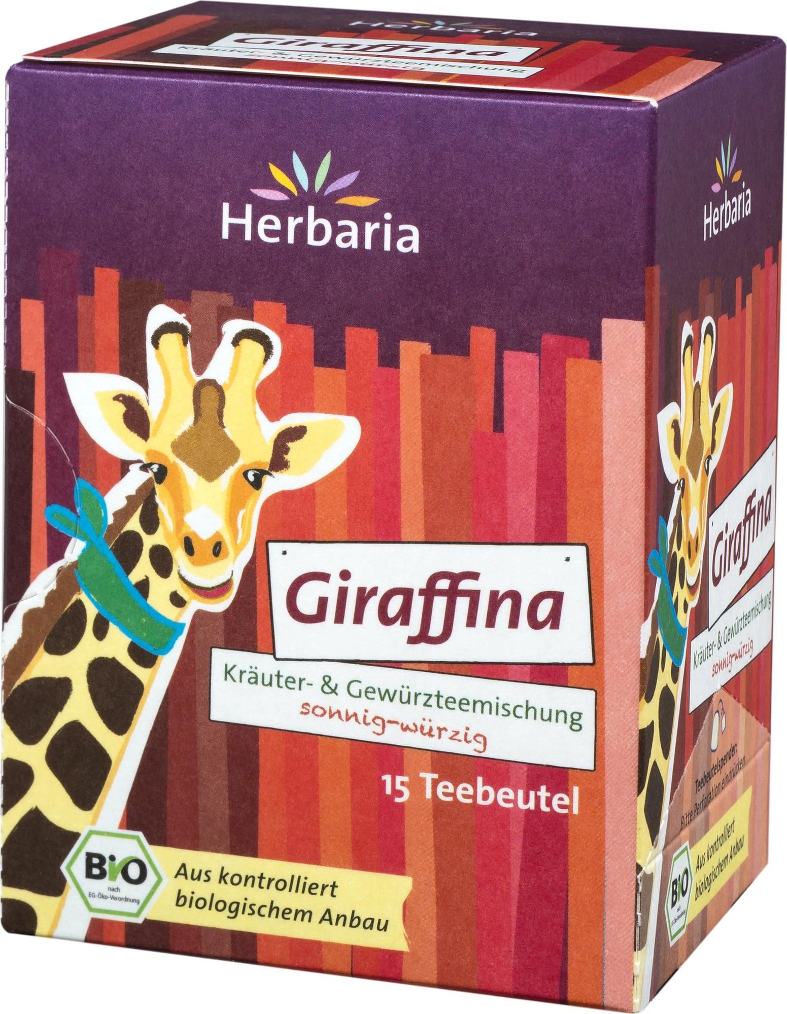 Herbata Herbaria Herbata Organiczna Giraffina 24 G - Ceny i opinie ...
