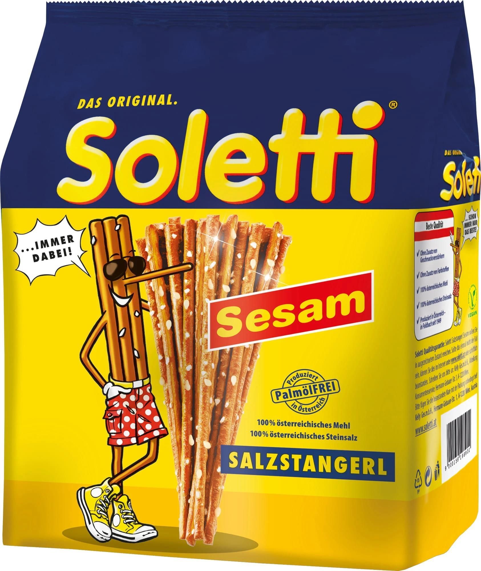 Soletti Paluszki Sezamowe 230,00 G - Ceny i opinie - Ceneo.pl
