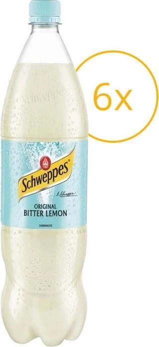 Schweppes Bitter Lemon 1.25L 6 Butelek - Ceny i opinie - Ceneo.pl