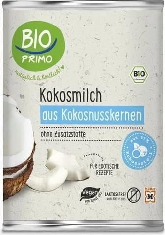 Bio Primo Mleko Kokosowe 400 Ml - Ceny i opinie - Ceneo.pl