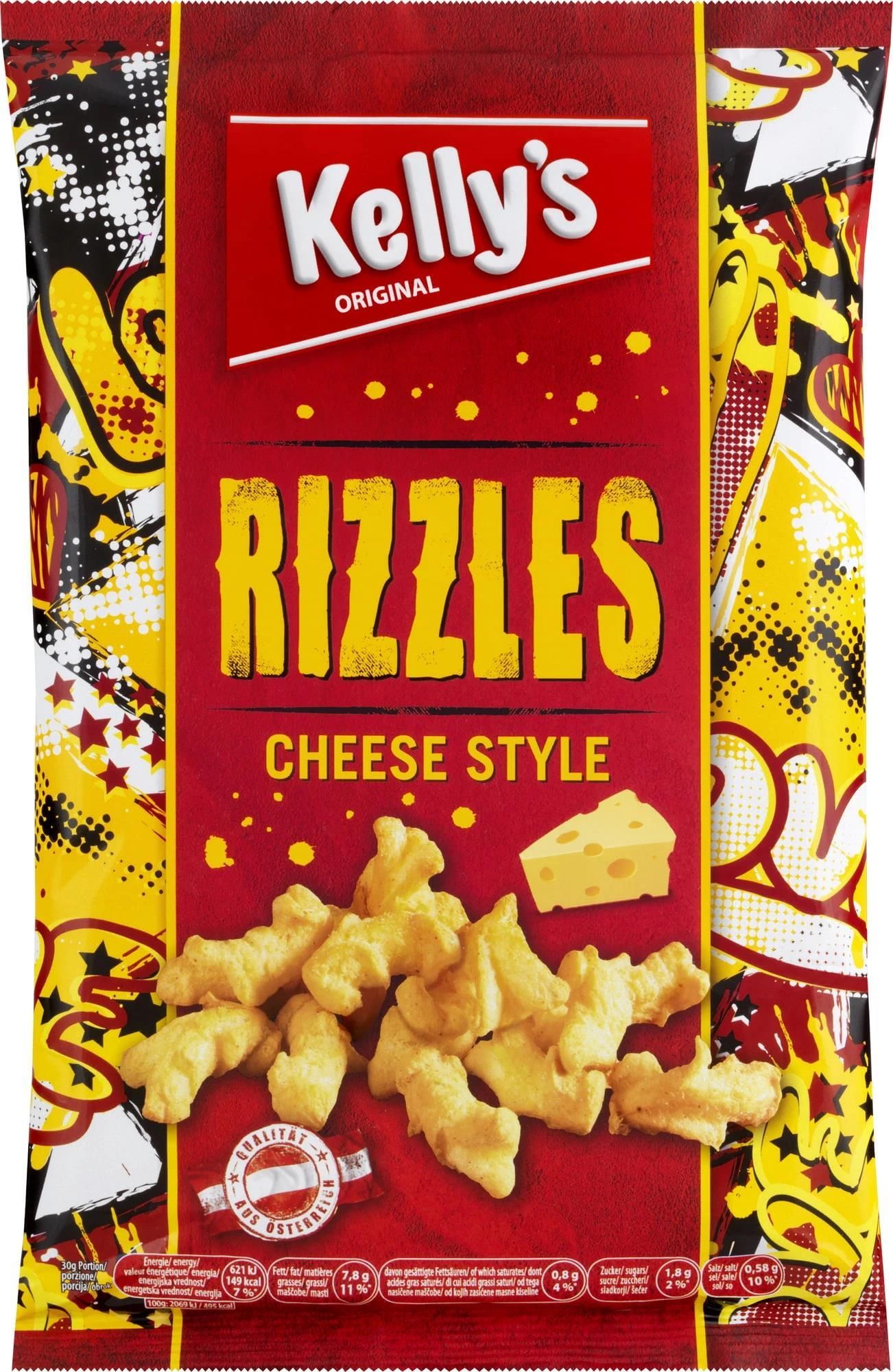 Kelly'S Rizzles Cheese Style 70 G - Ceny i opinie - Ceneo.pl