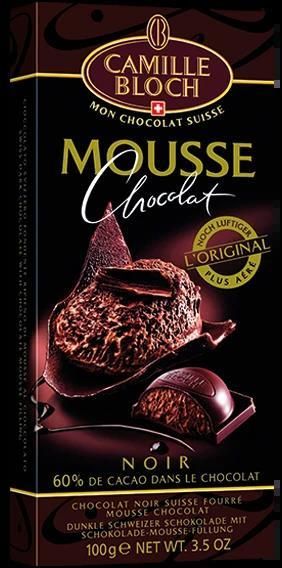 Camille Bloch Mousse Chocolat Gorzka Czekolada 100 G - Ceny i opinie ...