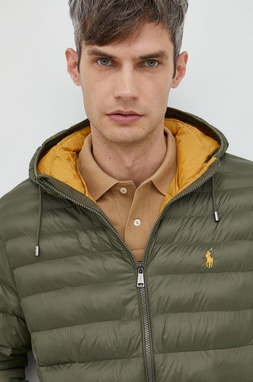 Polo Ralph Lauren kurtka męska kolor zielony przejściowa - Ceny i ...
