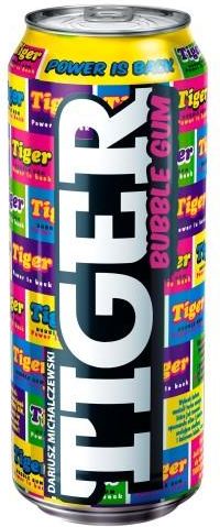 TIGER NAPÓJ ENERGETYCZNY GUMA BALONOWA 12X500ML - Ceny i opinie - Ceneo.pl