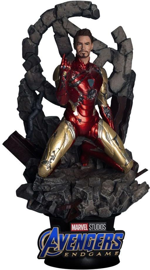 Avengers: Endgame D-Stage PVC Diorama Mark LXXXV Closed Box Version 16 ...