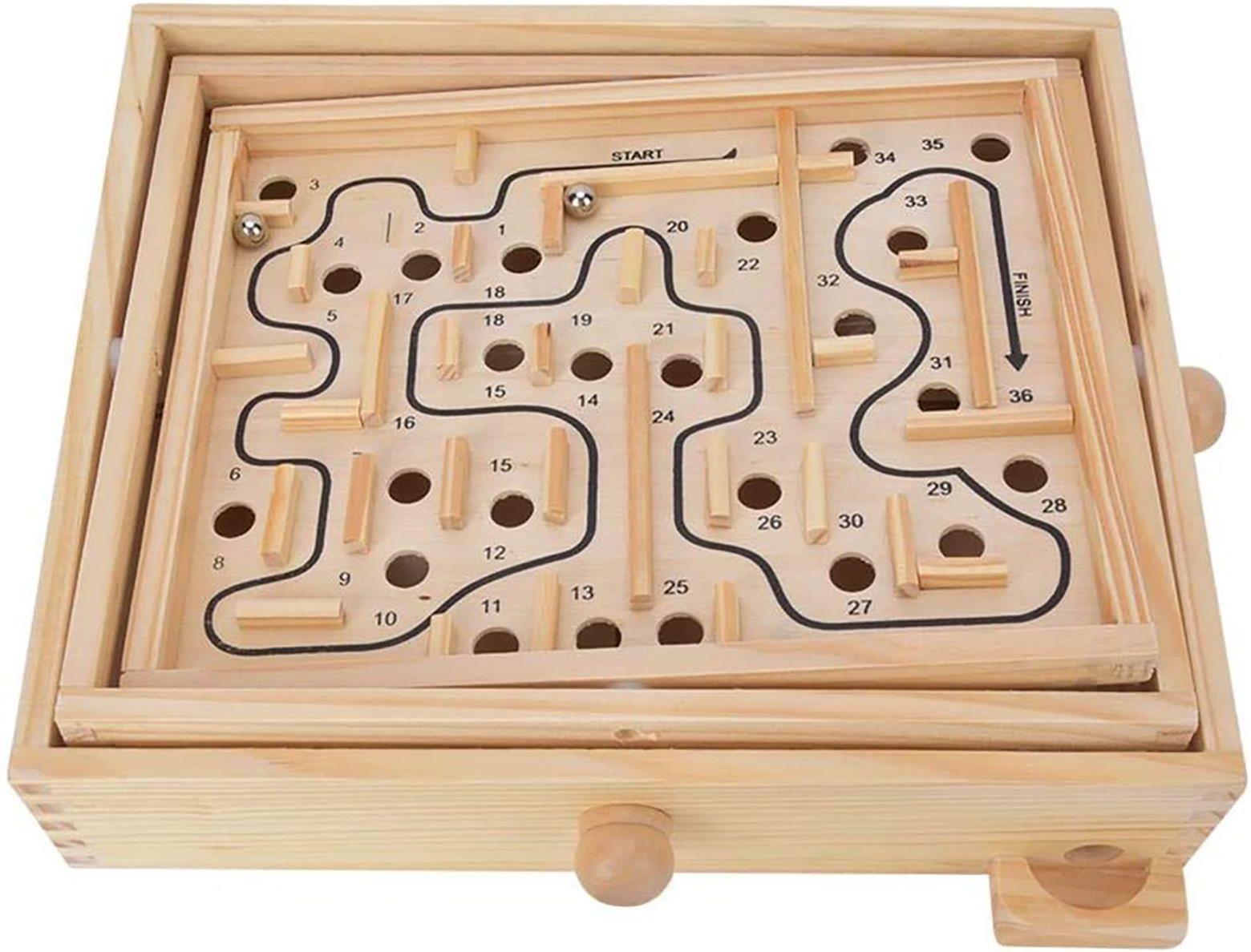 Woody Labirynt Drewniana Gra Zręcznościowa Montessori - Ceny i opinie ...