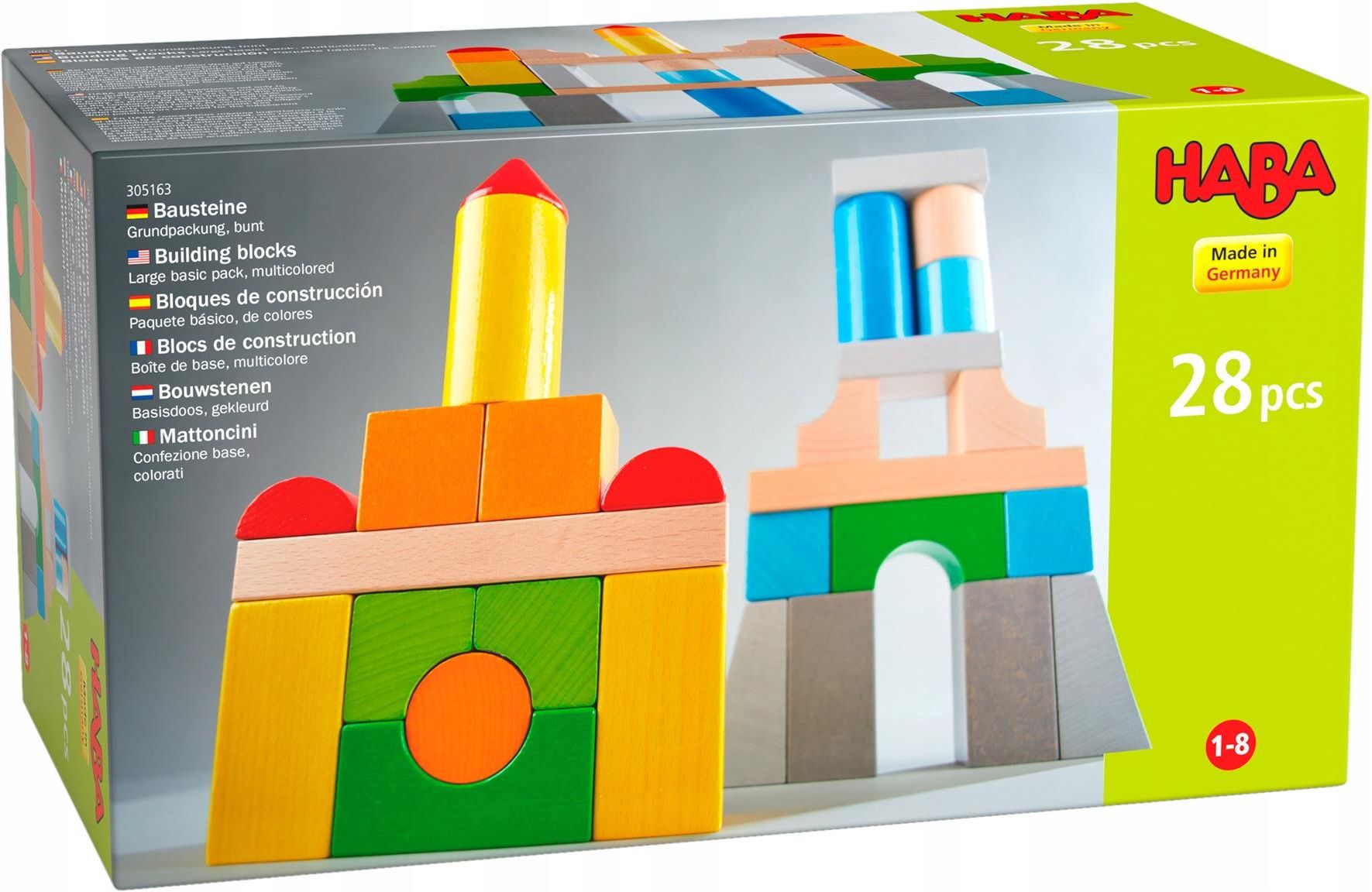 Haba Klocki Zestaw Podstawowy Kolorowy - Ceny i opinie - Ceneo.pl