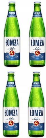 ŁOMŻA ZERO PIWO JASNE BEZALKOHOLOWE 0,0% 4x0,5L - Ceny i opinie - Ceneo.pl