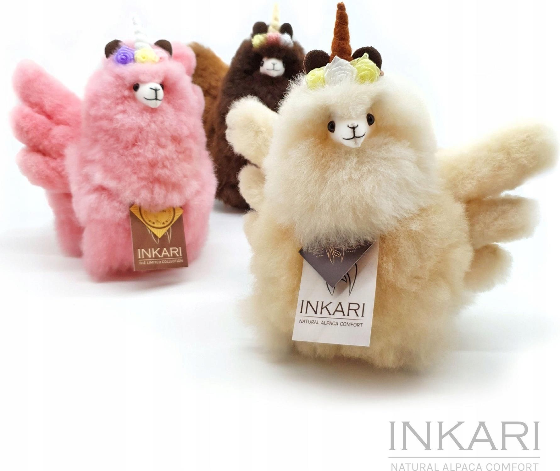 Inkari Alpaka Maskotka Dla Dzieci Mamy Siostryodcienie Brązu I Beżu ...