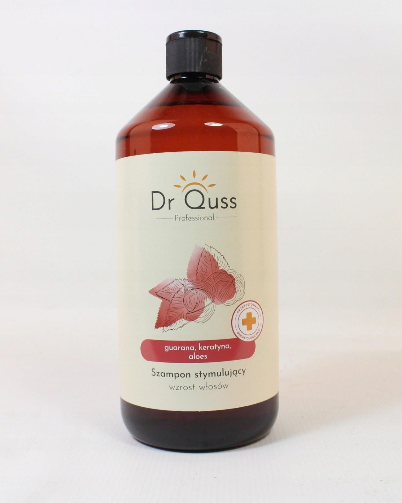 Szampon do włosów Dr Quss Szampon Stymulujący Wzrost Włosów 1L - Opinie ...
