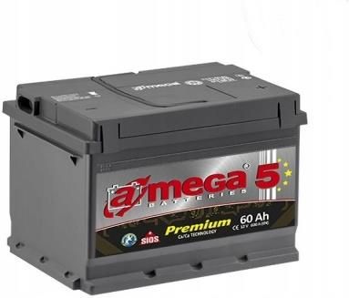 Amega Premium M5 12V 60Ah 600A 60Ah/600A - Opinie i ceny na Ceneo.pl