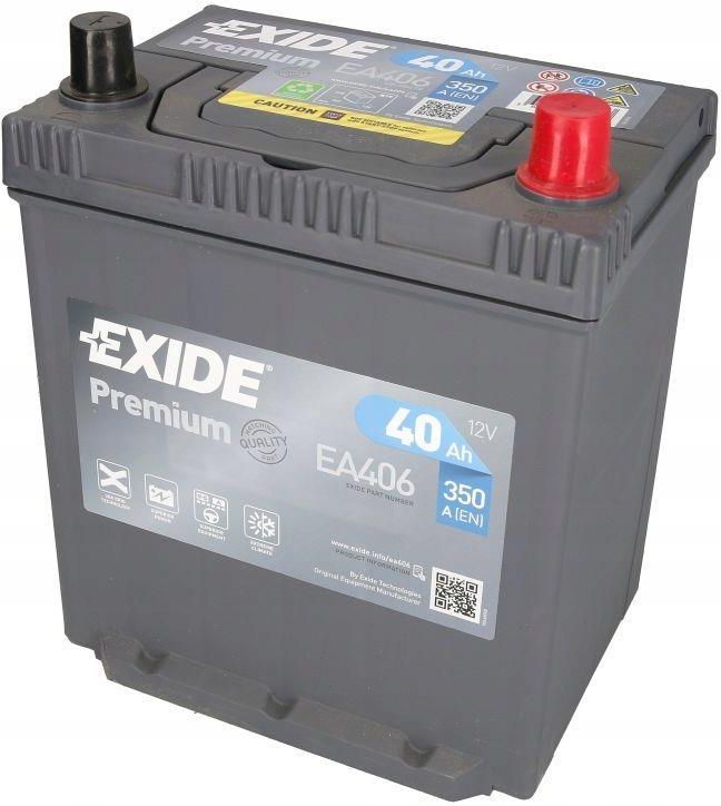 Exide 12V 40Ah/350A Premium P+ Ea406 - Opinie i ceny na Ceneo.pl