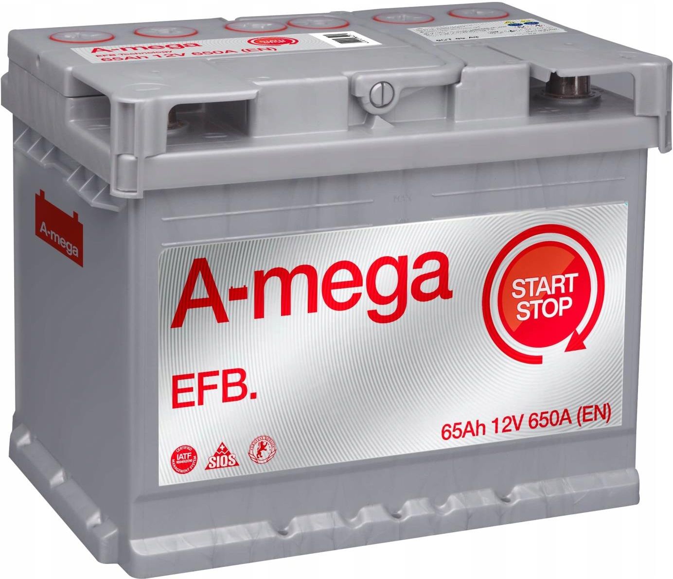 Megatex Amega Efb Start&Stop 12V 65Ah 650A 6Ст-65-А3 - Opinie i ceny na Ceneo.pl