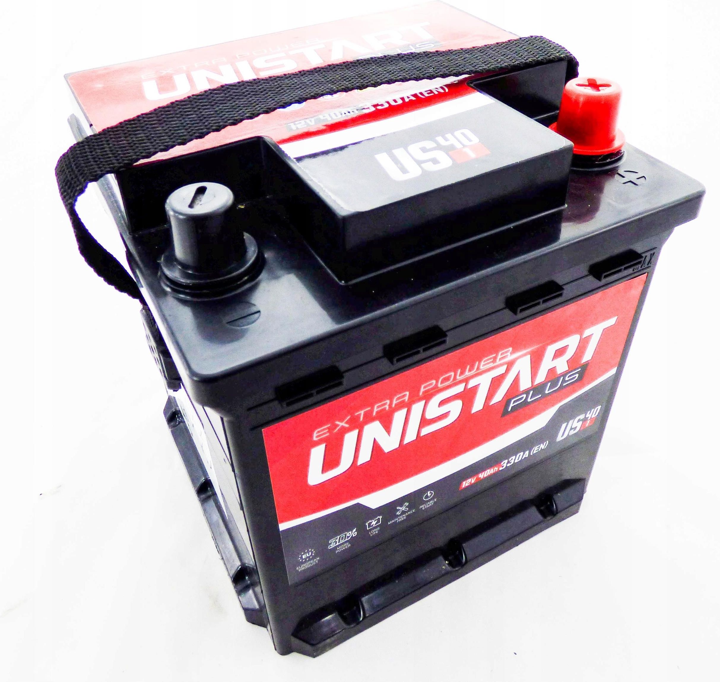 Unistart 12V 42Ah 370A P+ Kostka Us42 - Opinie i ceny na Ceneo.pl