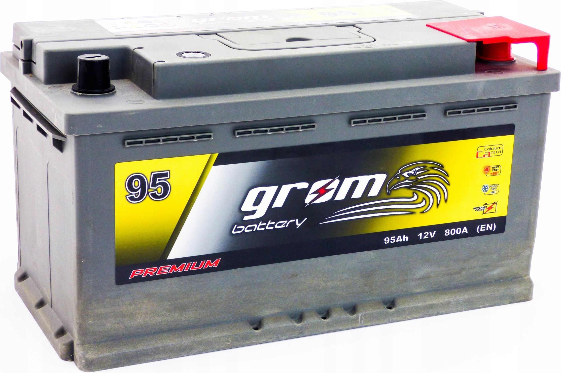 Grom Premium 12V 95Ah 800A Ak-95-Xp-Gp-P - Opinie i ceny na Ceneo.pl