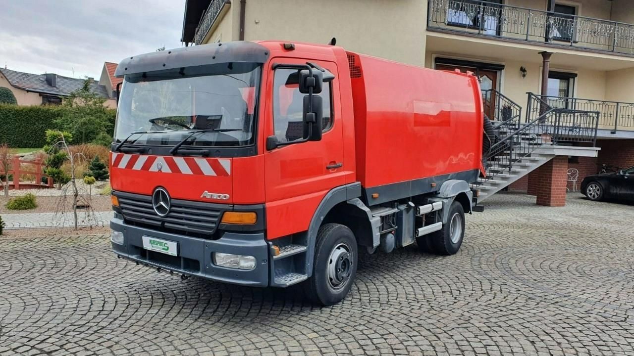 Mercedes ATEGO 1080 Zamiatarka ATEGO 1080 - Opinie i ceny na Ceneo.pl