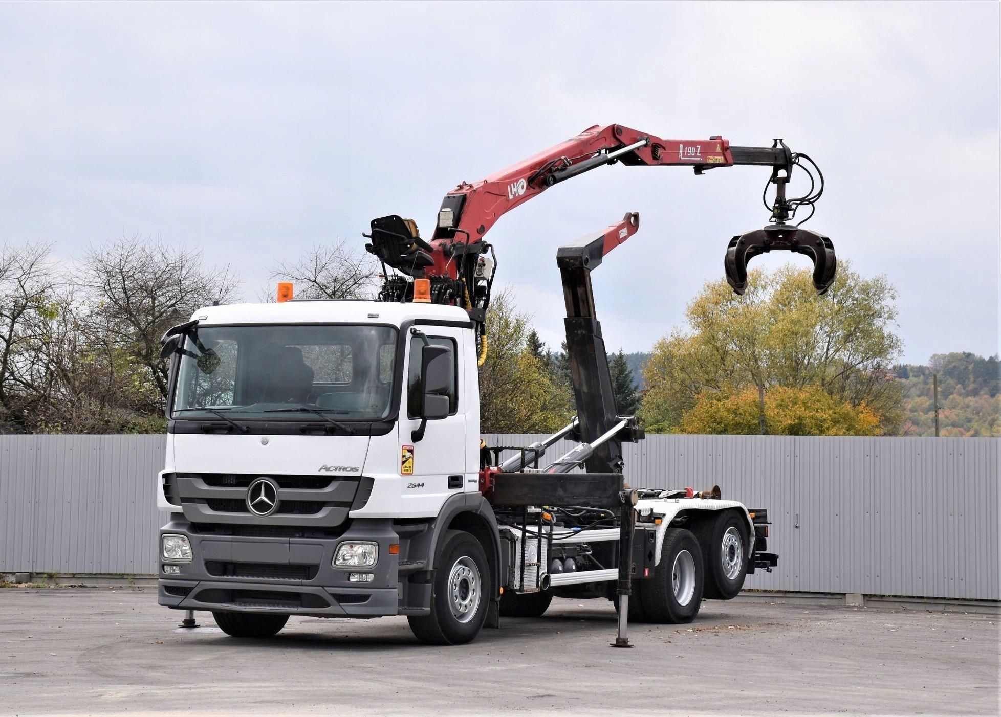 MERCEDES ACTROS 2544 * HAKOWIEC + LIV 190 Z - Opinie i ceny na Ceneo.pl