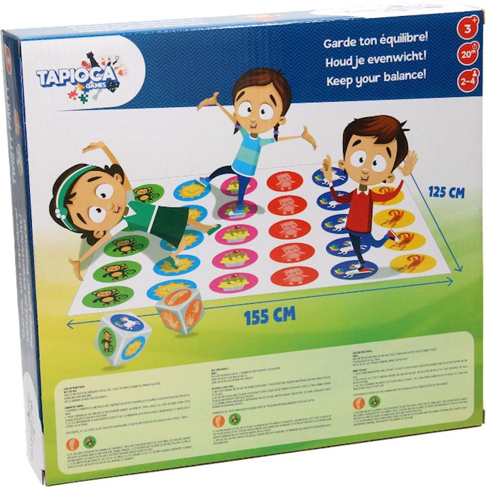 Grafix Twisty Party Twister - Gra dla dziecka - Ceny i opinie - Ceneo.pl