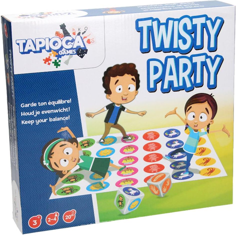 Grafix Twisty Party Twister - Gra dla dziecka - Ceny i opinie - Ceneo.pl