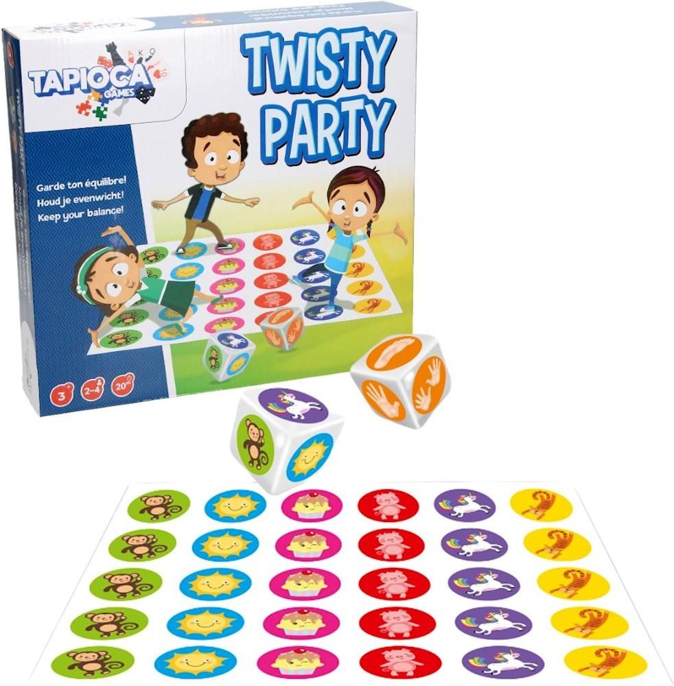 Grafix Twisty Party Twister - Gra dla dziecka - Ceny i opinie - Ceneo.pl