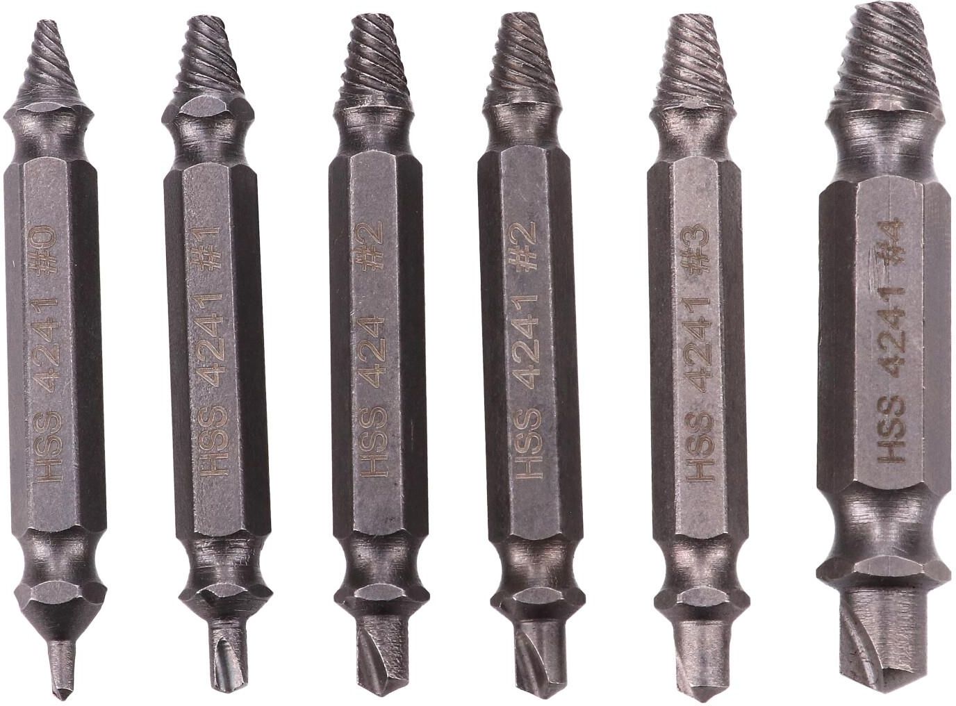 Zestaw narzędziowy Italko Wykrętaki Do Urwanych Zerwanych Śrub Zestaw ...