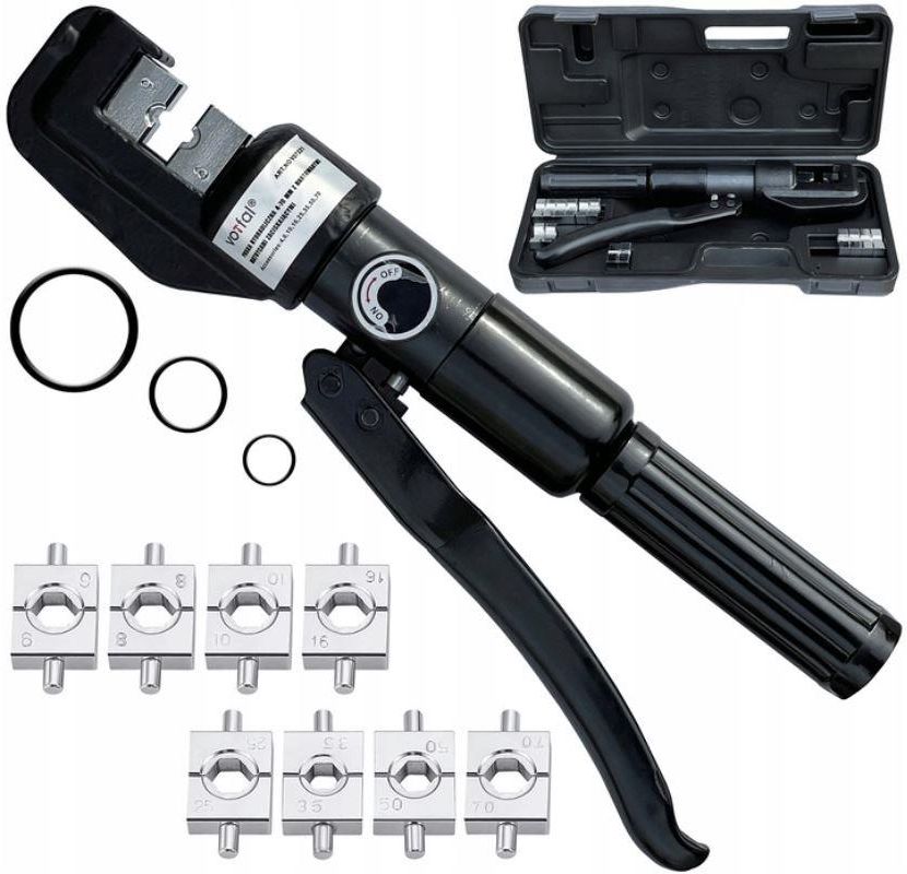Adelid Zaciskarka Praska Hydrauliczna Do Kabli 4-70mm 1 - Opinie i ceny ...