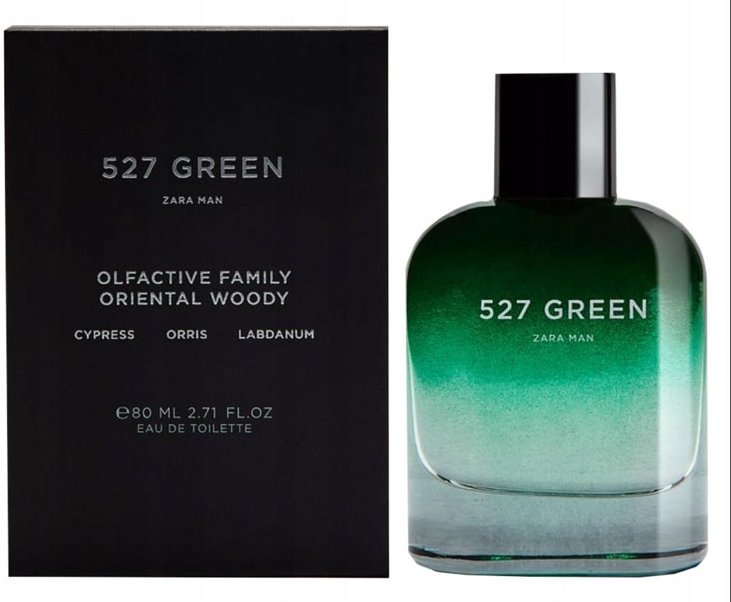 Zara A361 Perfumy Męskie 527 Green 80Ml W Pudełku - Opinie i ceny na ...