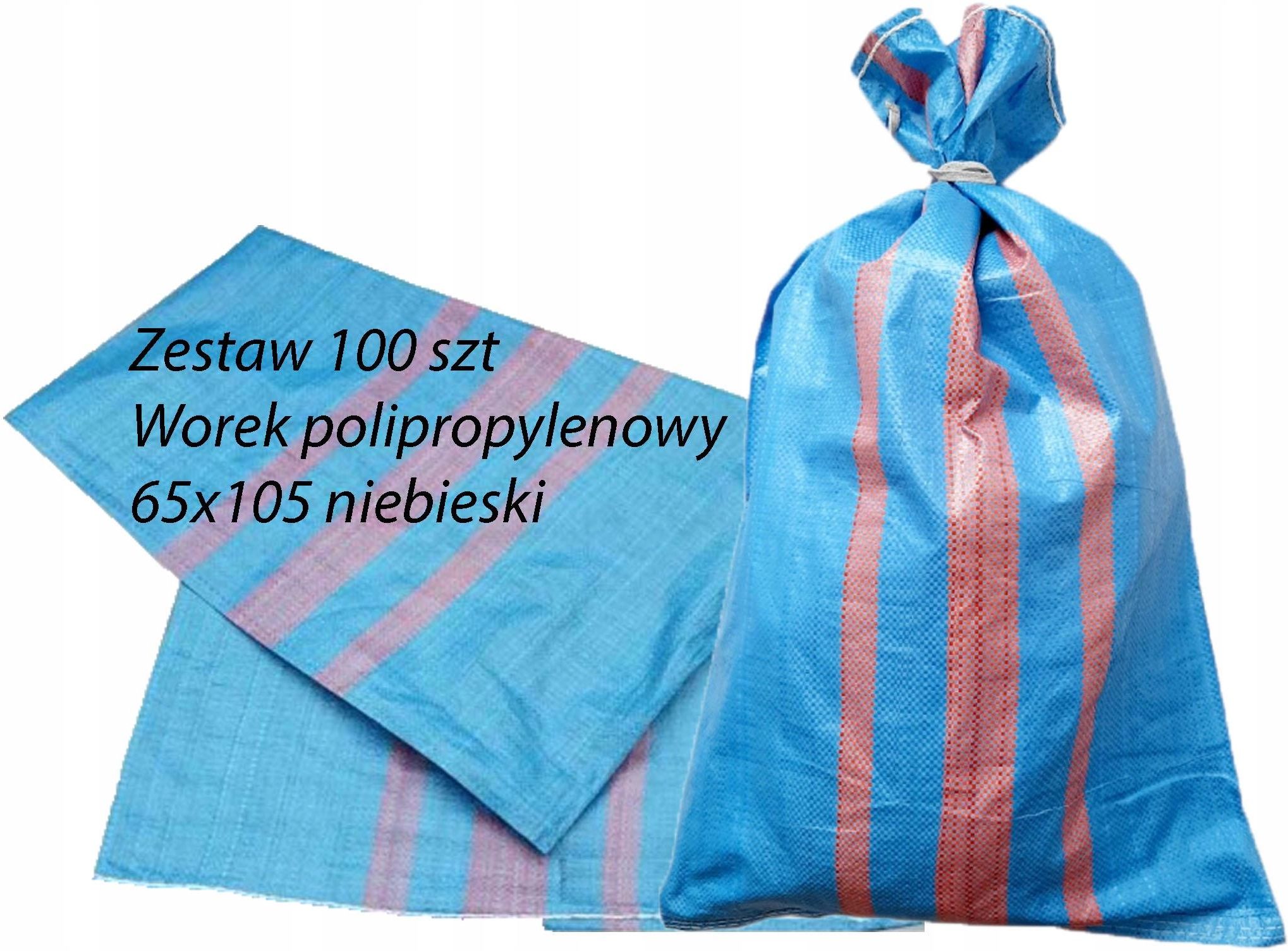 Bs Trading Group Worki Worek 50Kg 65X105Cm Węgiel Ekogroszek 100szt ...