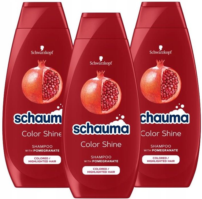 Schauma Szampon Color Shine Z Filtrem Uv 400Ml X 3 - opinie i ceny na ...