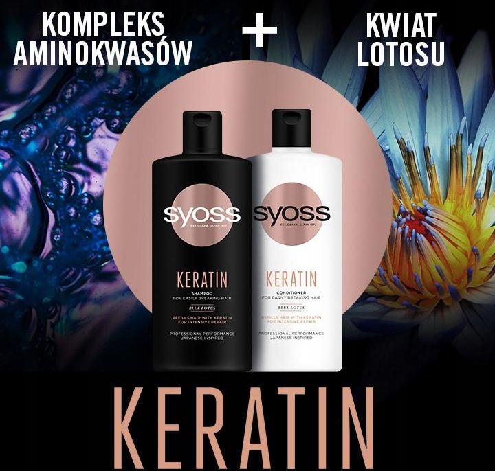 Zestaw dla kobiety Syoss Keratin Szampon Odżywka Do Włosów Łaml. X3 - Opinie i ceny na Ceneo.pl