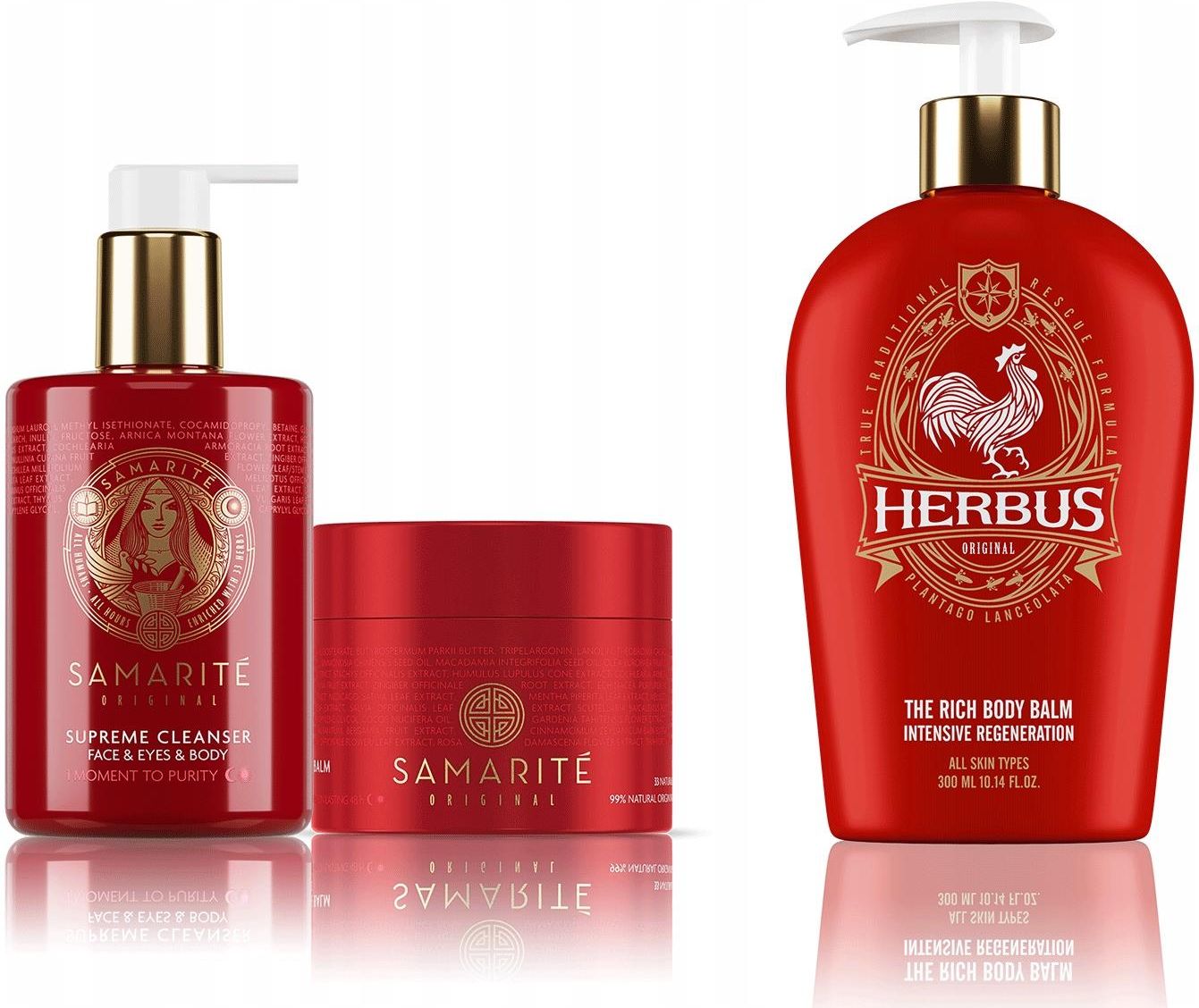 Samarité Zestaw Pielęgnacja Ciała Samarite + Herbus - opinie i ceny na ...
