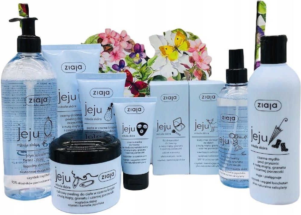 Ziaja Jeju Niebieski Zestaw Prezentowy Twarz Ciało - opinie i ceny na ...