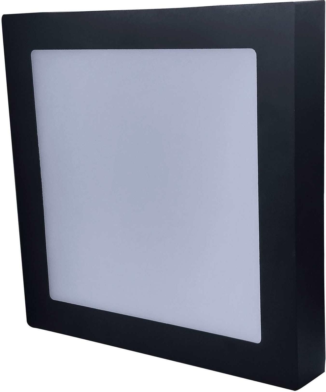 Greenlux Panel Led Sufitowy Kwadrat Czarny 24W B.Neutralna ...