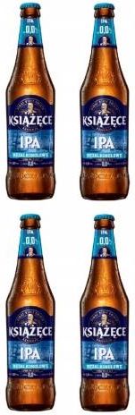 KSIĄŻĘCE IPA PIWO BEZALKOHOLOWE 0,0% 4x0,5L - Ceny i opinie - Ceneo.pl